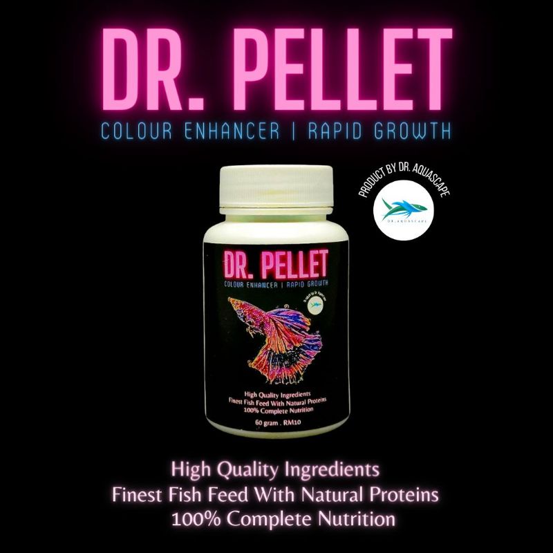 DR. PELLET | Premium Quality Fish Food | Makanan Ikan Premium | Fish ...
