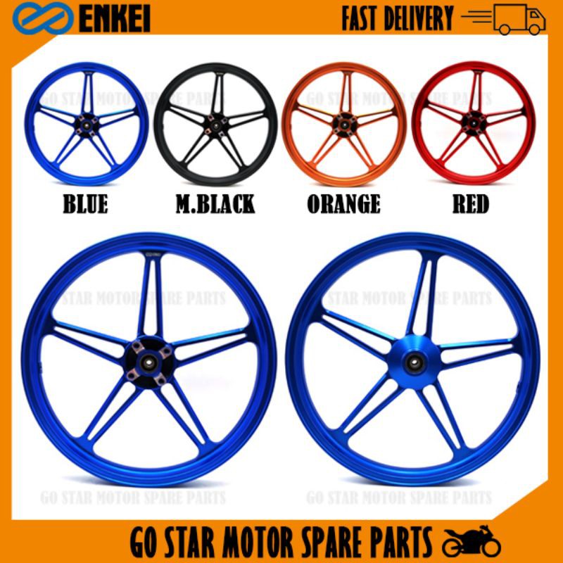 YAMAHA Y15ZR Y15 Y150 YSUKU SP510 SPORT RIM 5 LEG SPOKE SPORTRIM WHEEL ...