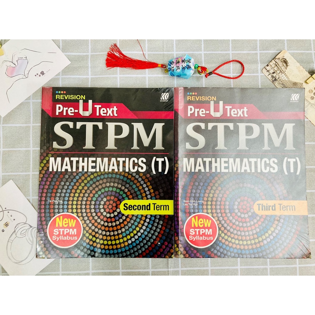 Pre-U Text STPM Mathematics (T) - Sasbadi | Shopee Malaysia