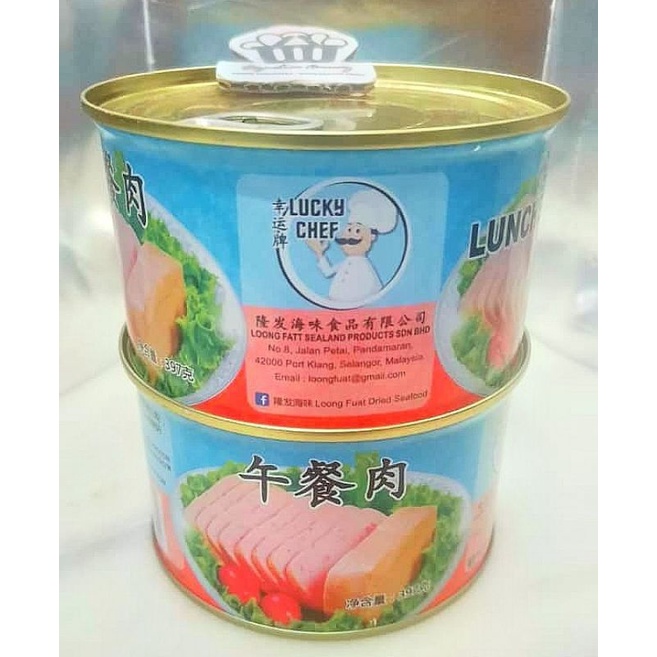 幸运牌 午餐肉 397g Lucky Chef Pork Luncheon Meat 午餐肉 幸运牌 午餐肉 | Shopee Malaysia