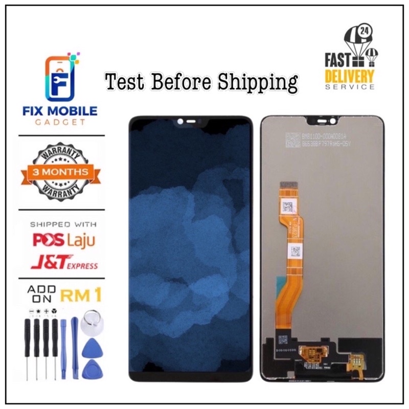 OPPO F7 CPH1819 CPH1821 CPH1821EX GRED ORI HIGH QUALITY LCD TOUCH ...