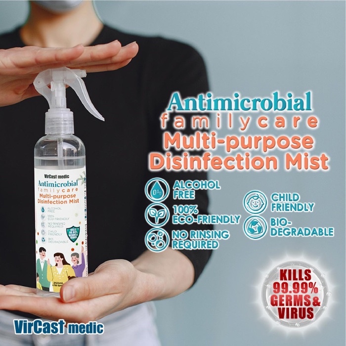 Vircast Medic Family Care Antimicrobial Multi-Functional Protection ...