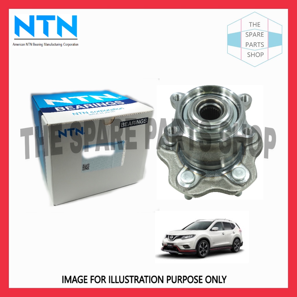 NISSAN X-TRAIL T32 2WD 4WD 2015> REAR WHEEL BEARING HUB NTN | Shopee ...