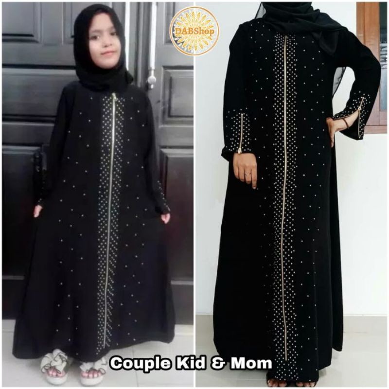 MATA HITAM Basic Abaya Saudi Arabia Black Modern Abaya Turkey Dayza ...