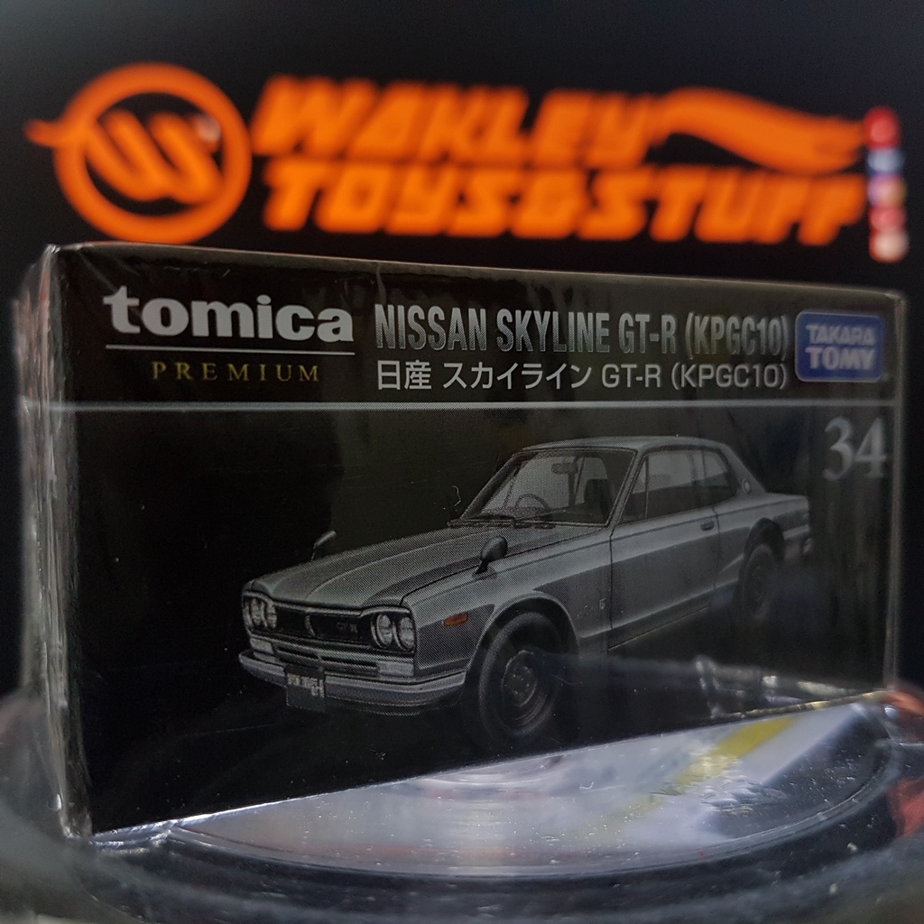TAKARA TOMY TOMICA PREMIUM NO. 34 NISSAN SKYLINE GT-R (KPGC10) THE HAKOSUKA HAKO | Shopee Malaysia