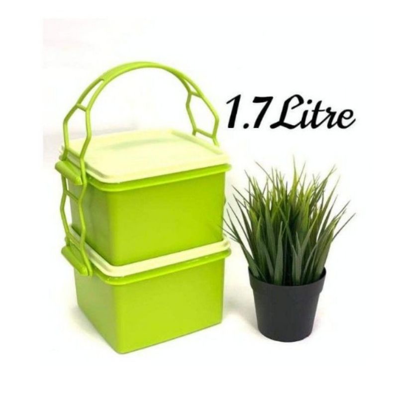 Tupperware Double Deep With Cariolier 1.7ltr | Shopee Malaysia