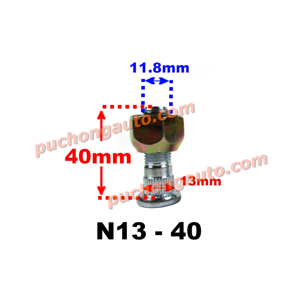 Wheel Bolt And Nut Skru Nat Tayar For Nissan - 1pcs | Shopee Malaysia