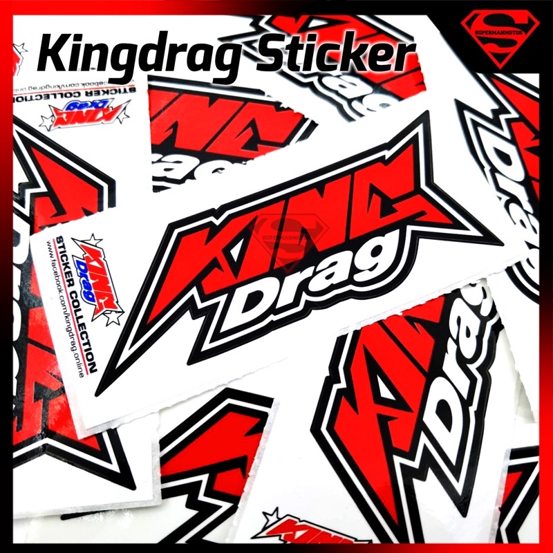 STICKER KINGDRAG KING DRAG KD - 1 PCS | Shopee Malaysia