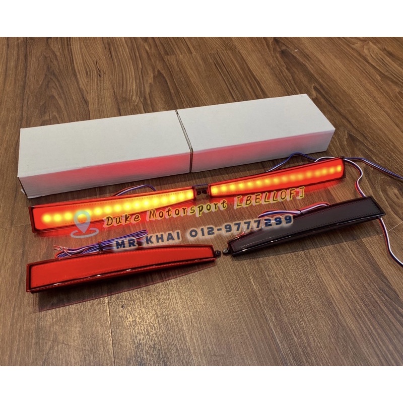 Perodua Bezza 2016 Rear Bumper Reflector LED Rear Bumper Reflector ...