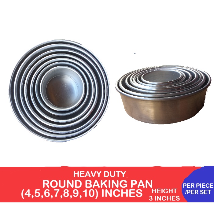 Heavy Duty Round Baking Pan(Per Piece) | Shopee Malaysia