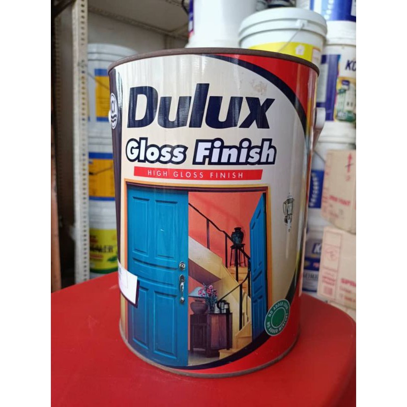 Cat Kilat Dulux Gloss Finish 5Liter (KAYU/BESI) | Shopee Malaysia