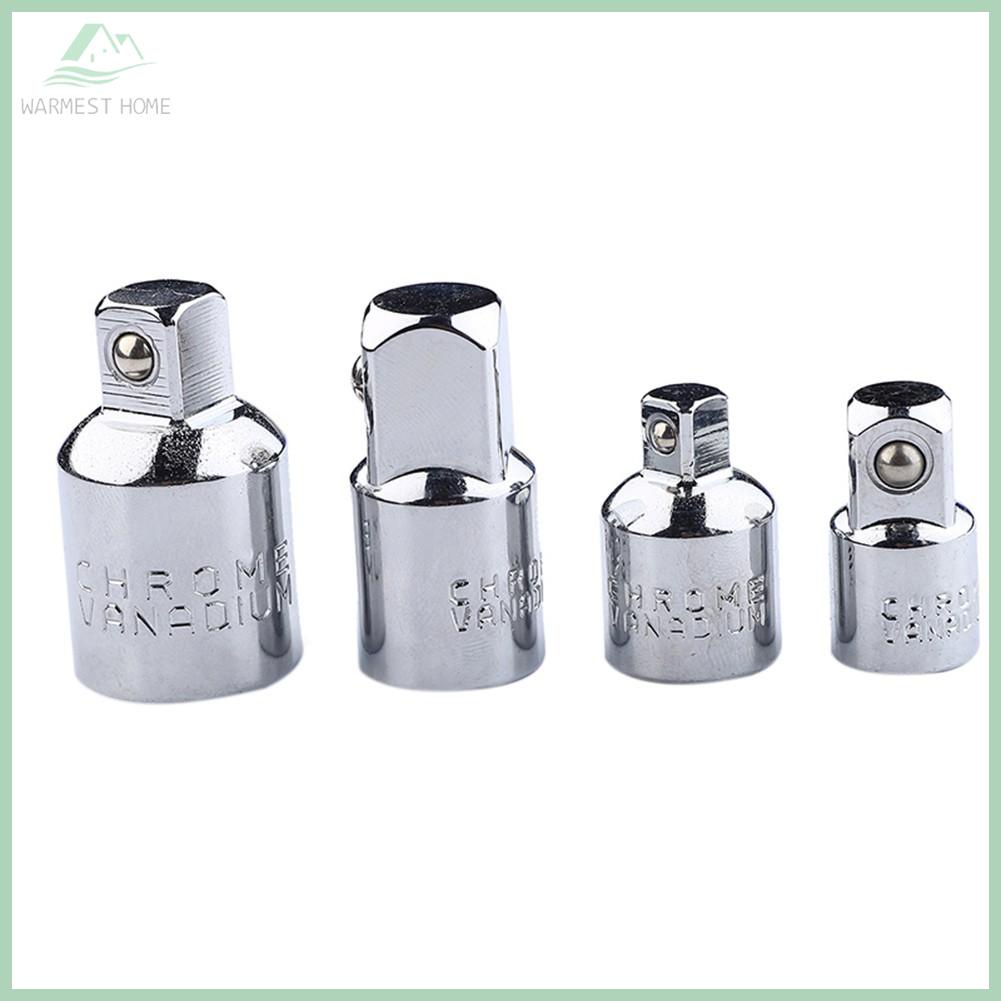 {Warm} 4pcs 1/4 3/8 1/2 Drive Socket Adapter Converter Reducer Air ...