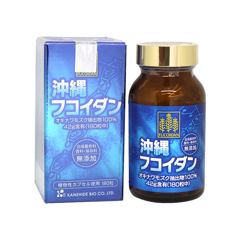 Fucoidan Okinawa 180 capsules - Prevention and cancer treatment support ...