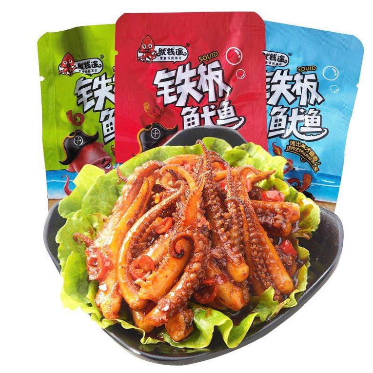 Sichuan Spicy Squid Beard Super Attractive Snack | Shopee Malaysia