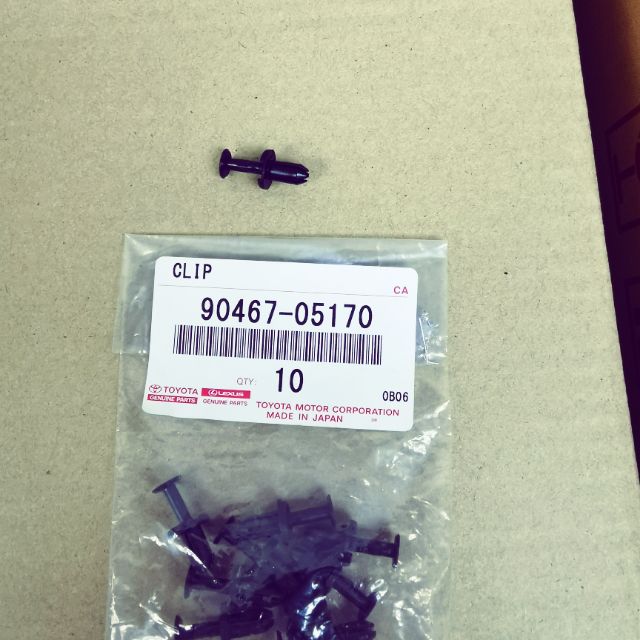 TOYOTA CLIP (100%ORIGINAL) per unit | Shopee Malaysia
