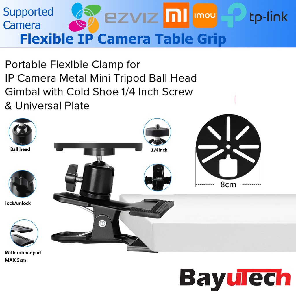 Universal High Quality CCTV Camera Mount Stand ,Clip-On CCTV Camera ...