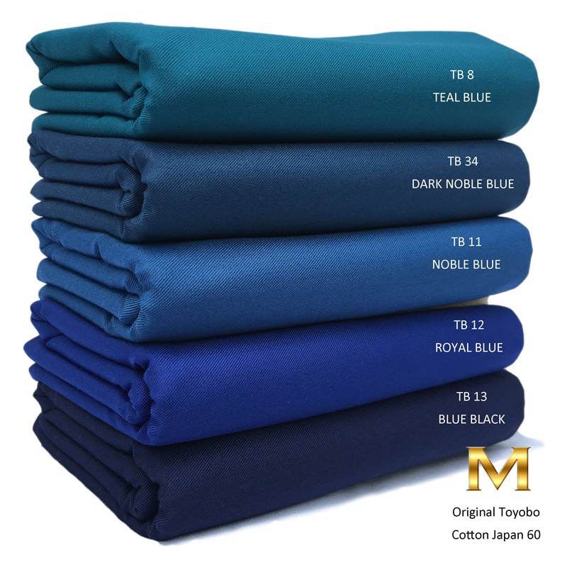 Part 1 Original Toyobo/German Cotton Japan (Harga utk 0.5m) bidang 60 ...