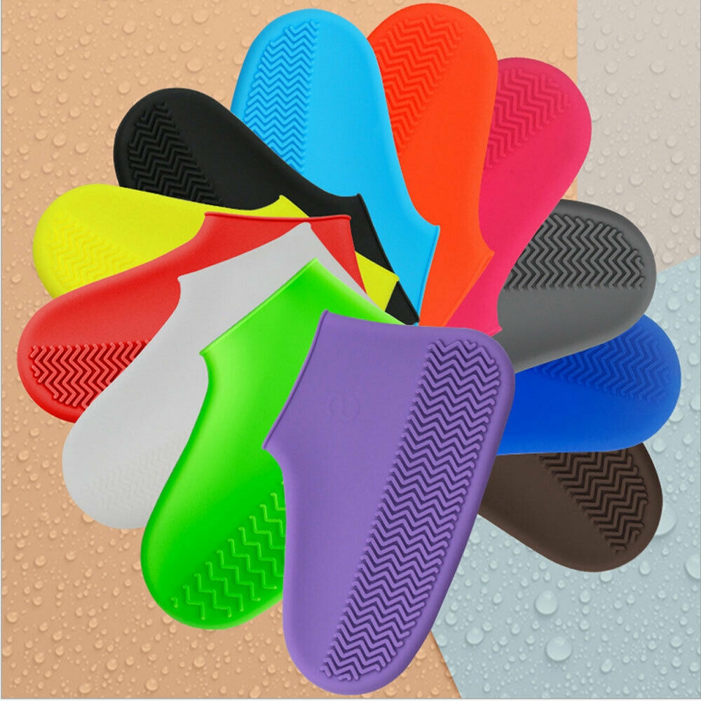 Step In Sock Cover Silicone Overshoes Rain Waterproof Shoe Covers Boot ...