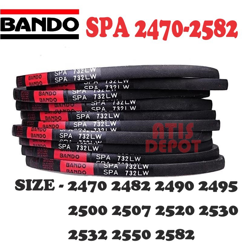 BANDO LW SPA2470 SPA2482 SPA2490 SPA2495 SPA2500 SPA2507 SPA2520 ...