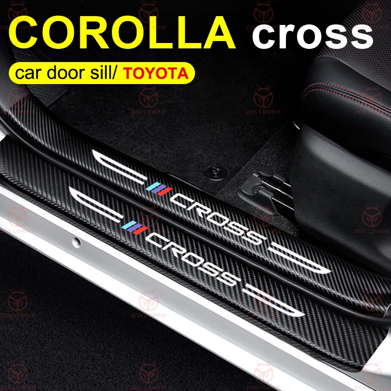 TOYOTA CROSS 2019-2024 COROLLA CROSS CC Carbon Fiber Protective Sticker ...
