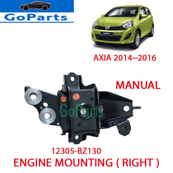 PERODUA AXIA MANUAL [2014~2016] RIGHT ENGINE MOUNTING (COMBINE WITH ...