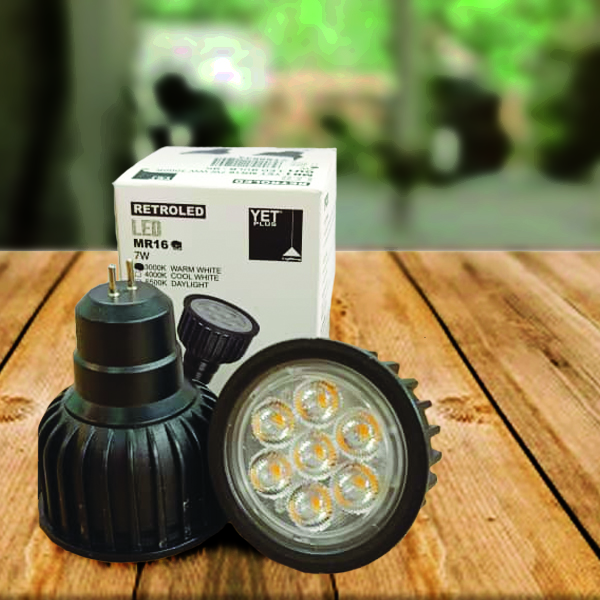 RETROLED LED MR16 7W / YETPLUS LED MR 16 7W ( Warmwhite ) | Shopee Malaysia