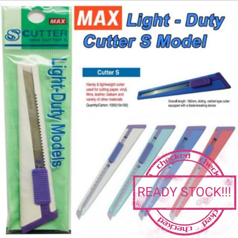 💥Ready Stock!!!💥 Max Cutter S Light-Duty Models | Shopee Malaysia