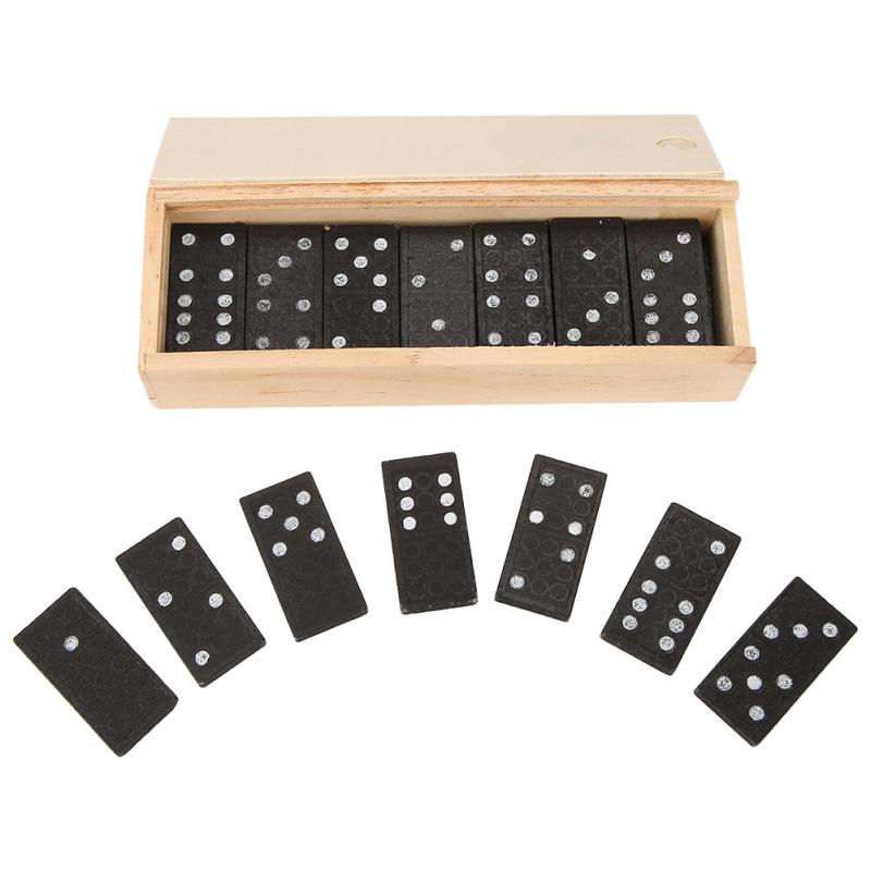 Gaple Domino Card Toy Wooden Box Board Game 28 Pcs | Shopee Malaysia