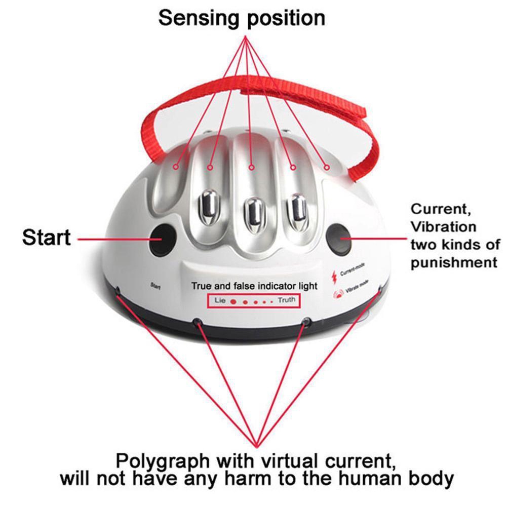 Test Truth Funny Lie Detector Adults Bar Electric Shock Party Game ...