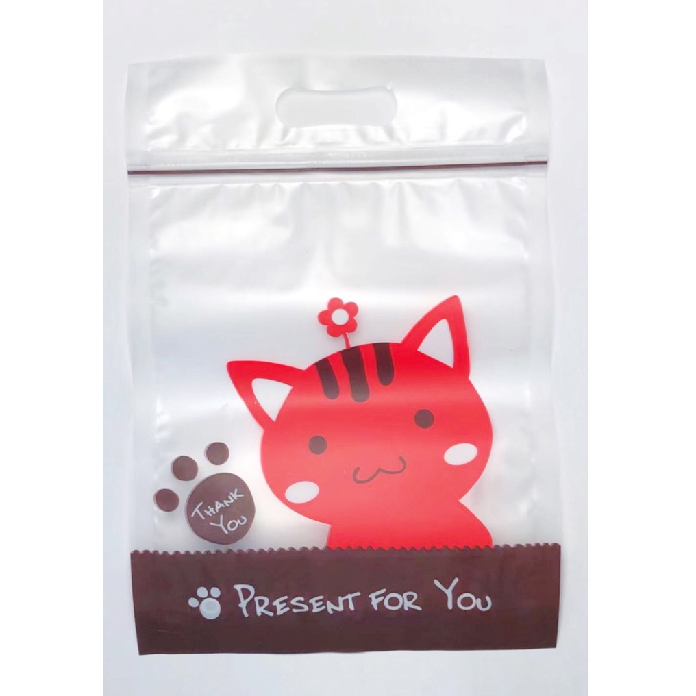 Plastic Storage Beg(+-50pcs) Press Seal Cartoon Pembungkusan Biskut ...