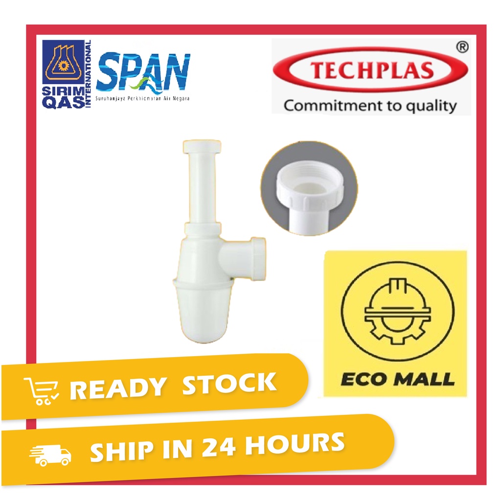 TECHPLAS Plastic Bottle Trap 40mm X 40mm Malaysia High Quality Durable ...