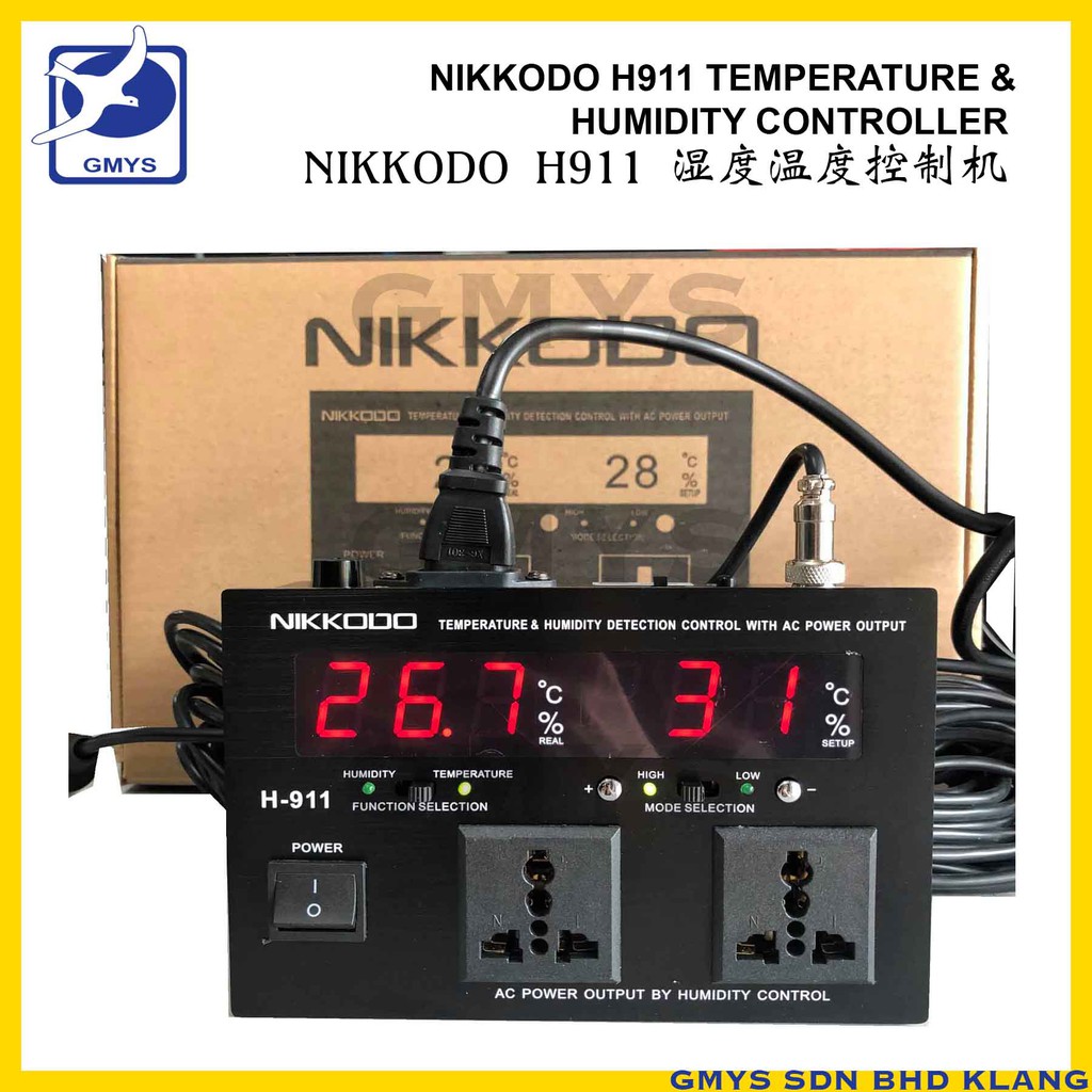 Nikkodo H911 Temperature & Humidity controller with AC power Output ...