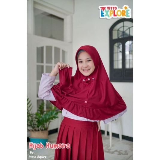 Humaira MASK HIJAB (6-14 YEARS) | Shopee Malaysia
