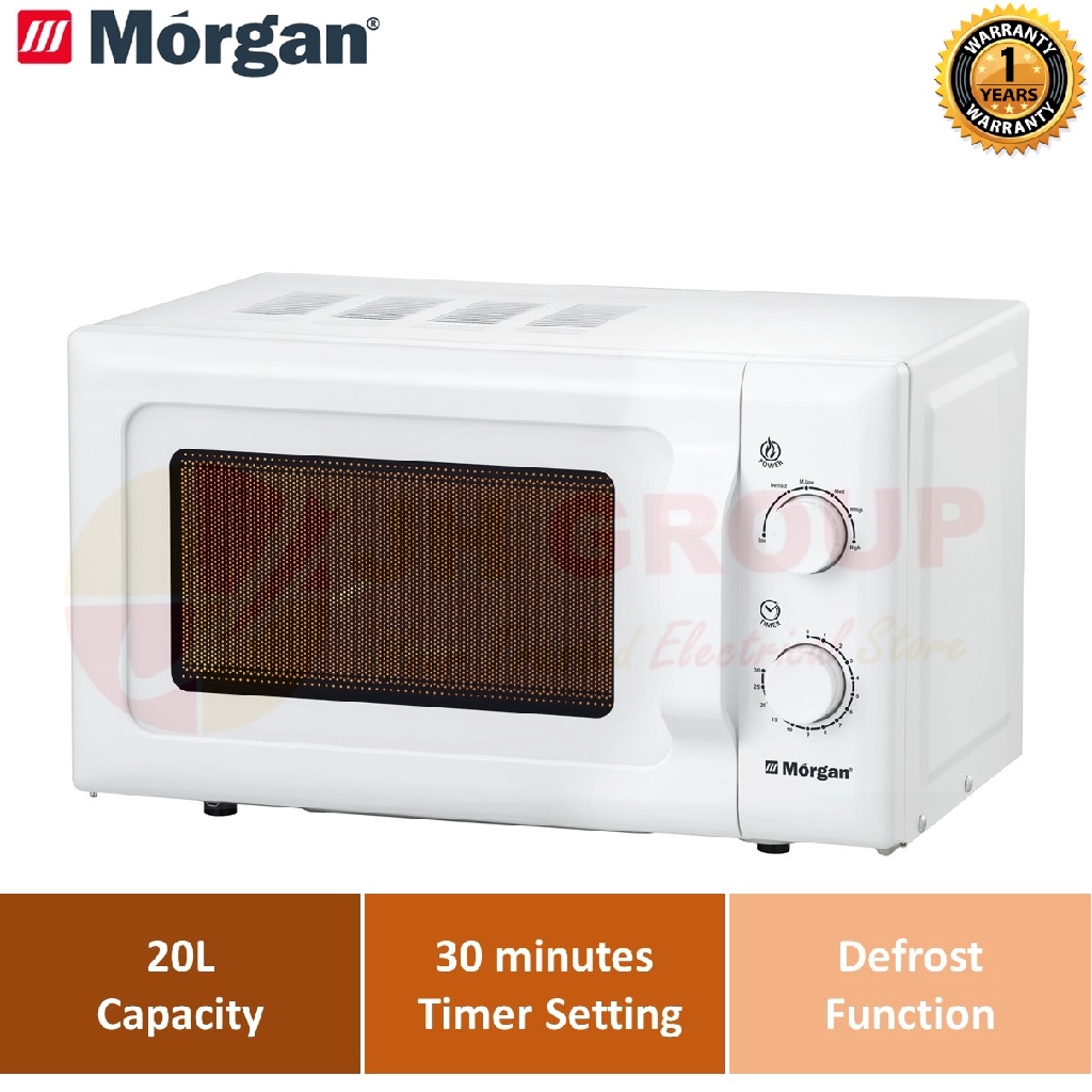 Morgan Microwave Oven With Defrost Function (20 L) Mmo-Bb20M | Shopee ...