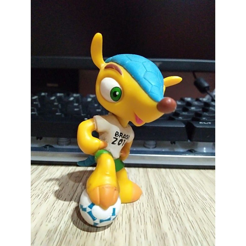 Fifa World Cup 2014 Collectible Figurine (Fuleco) | Shopee Malaysia