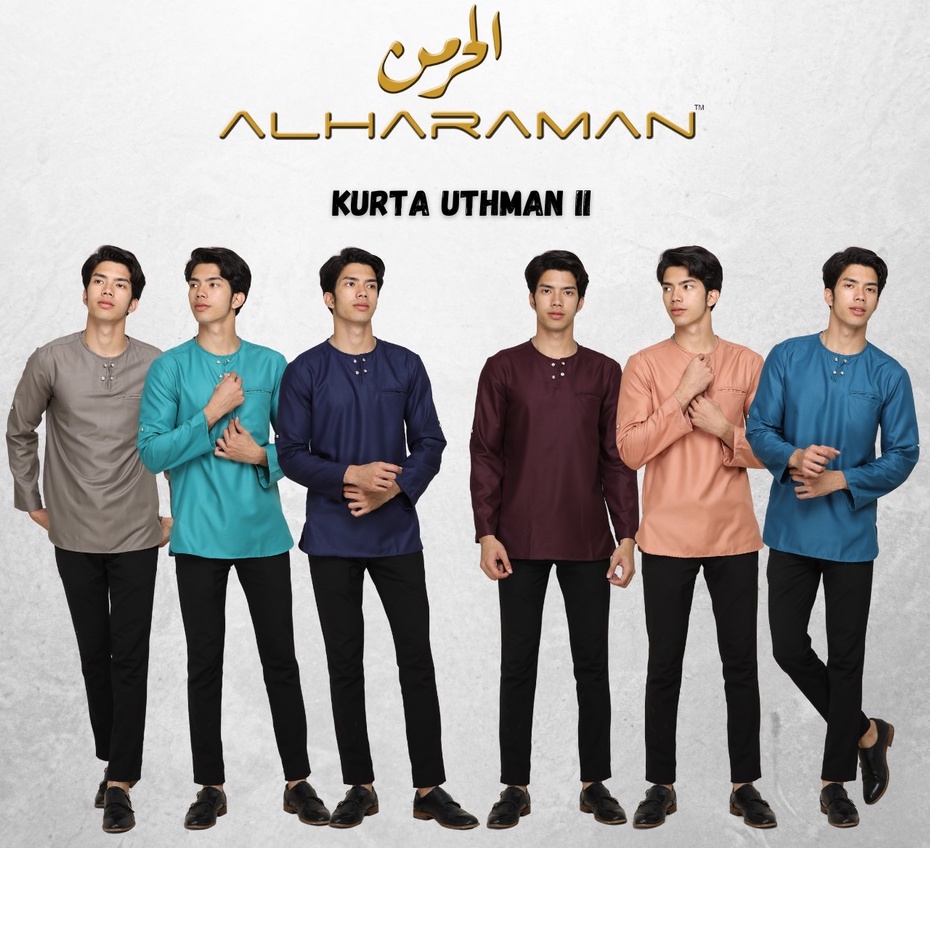 Kurta Uthman II Al Haraman Kurta Raya / Haji / Umrah | Shopee Malaysia