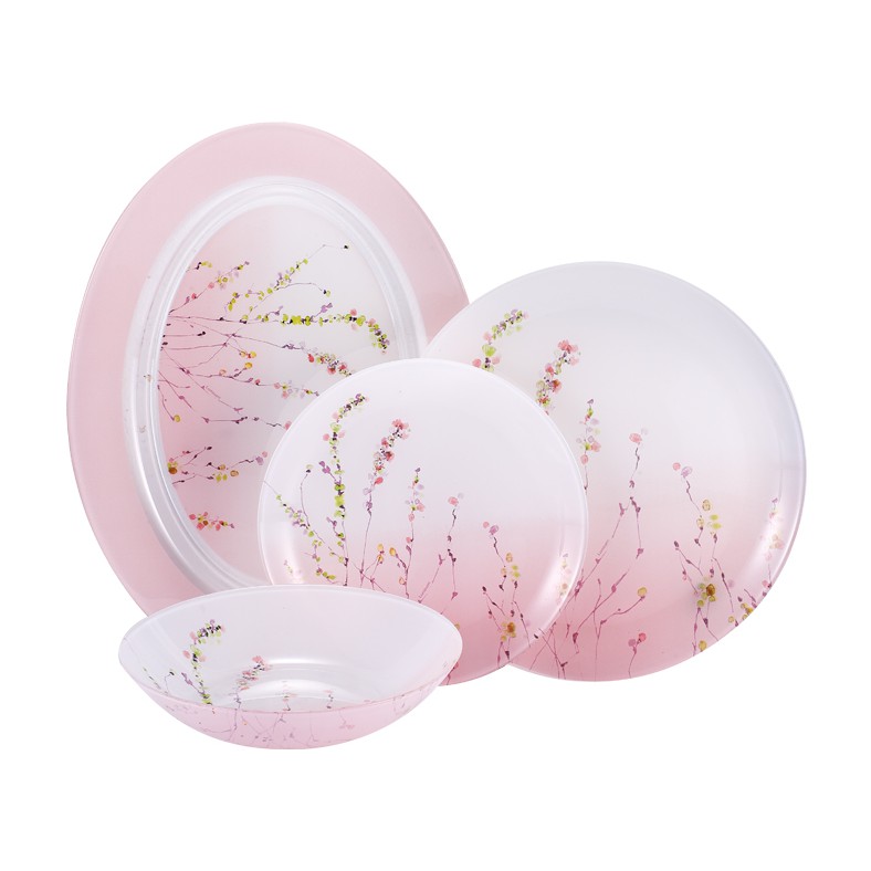 Luminarc Tempered Dinner Set 19pcs | Shopee Malaysia