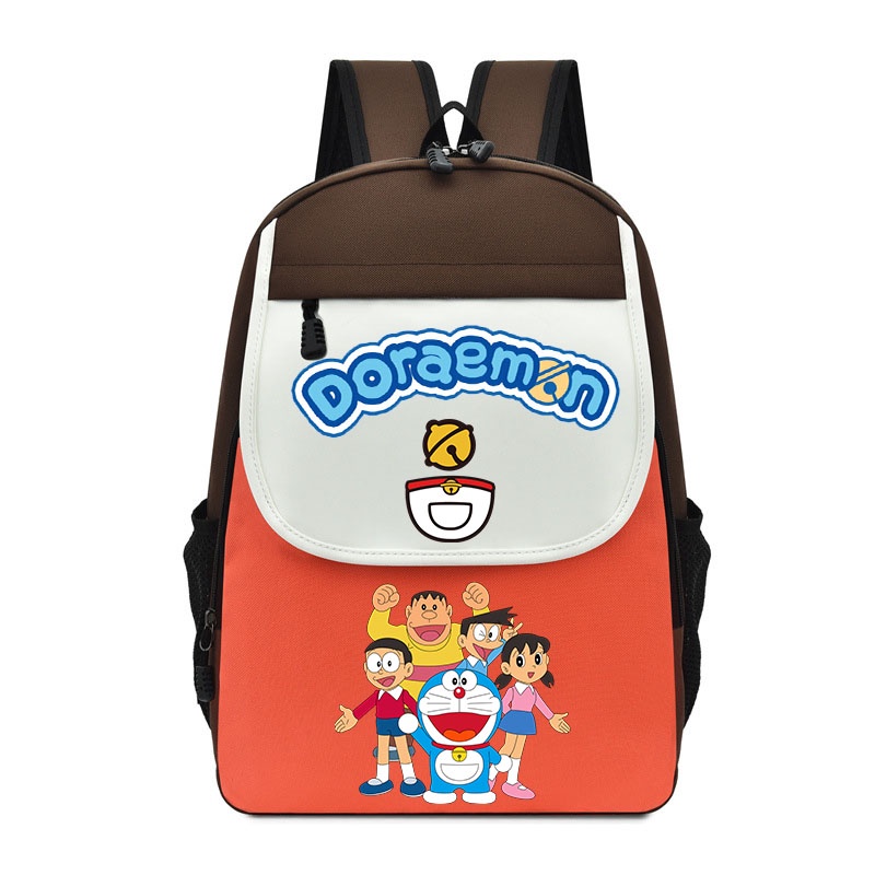 Doraemon Backpack Cartoon School Bag for Women Men Backpack Computer ...