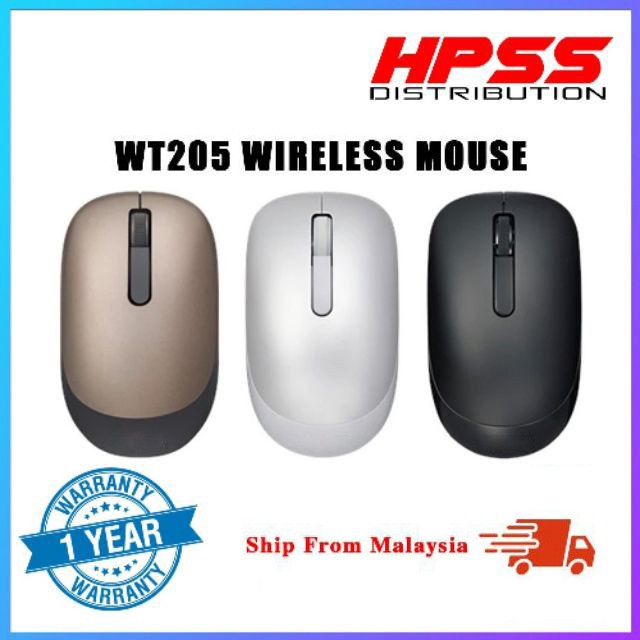 WT205 LUXURIOUS COMPACT WIRELESS MOUSE. SIMILAR TO MX350 MX450 M220 ...