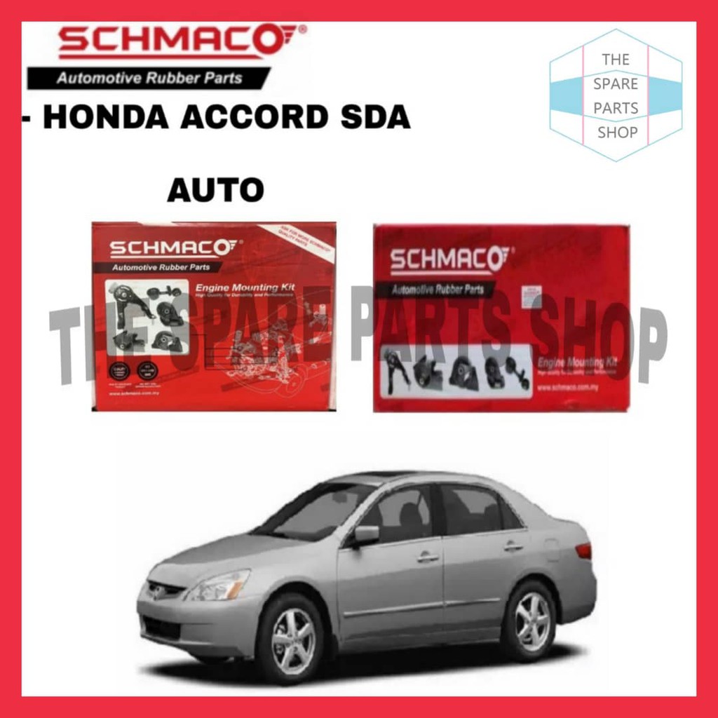 HONDA ACCORD SDA AUTO SCHMACO ENGINE MOUNTING KIT SET (6PCS IN 1 SET ...