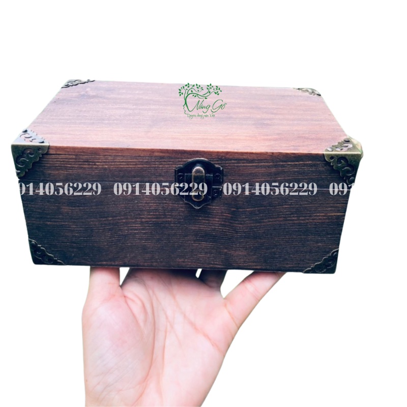 Antique Imitation Wooden Box / vintage Painted Wooden Box | Shopee Malaysia