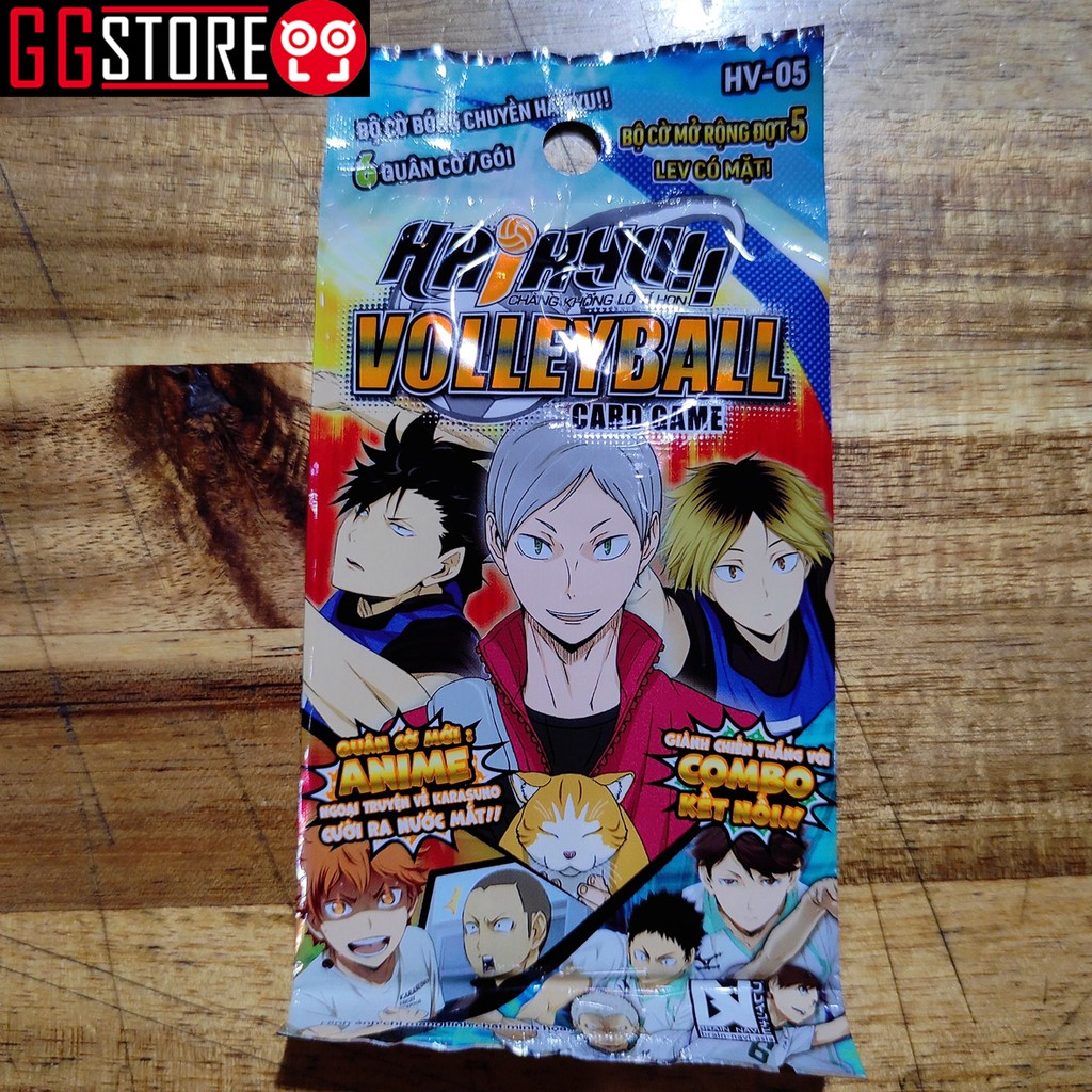 Genuine Haikyu Volleyball Card Game Vietnamese Card Pack - Expansion ...