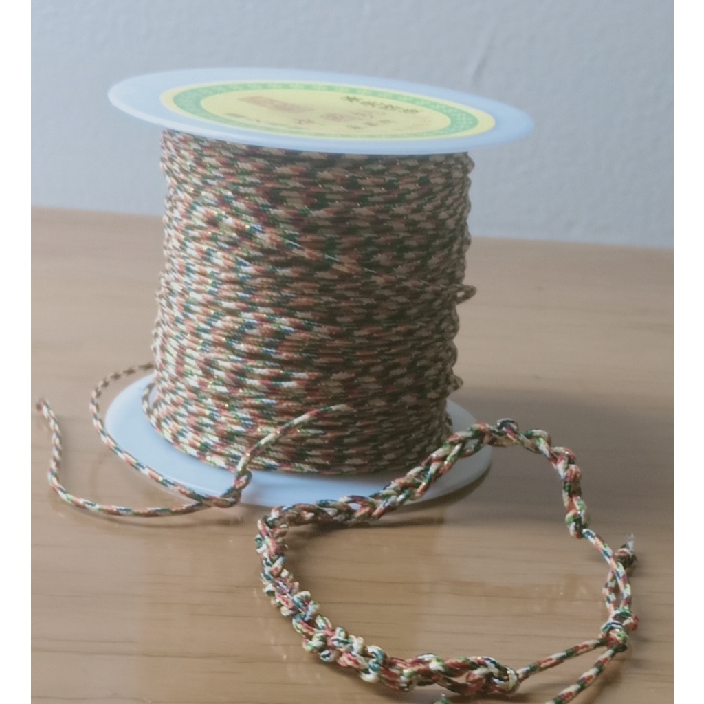 Five-color rope / five-color rope / handicraft bracelet rope / huplong ...