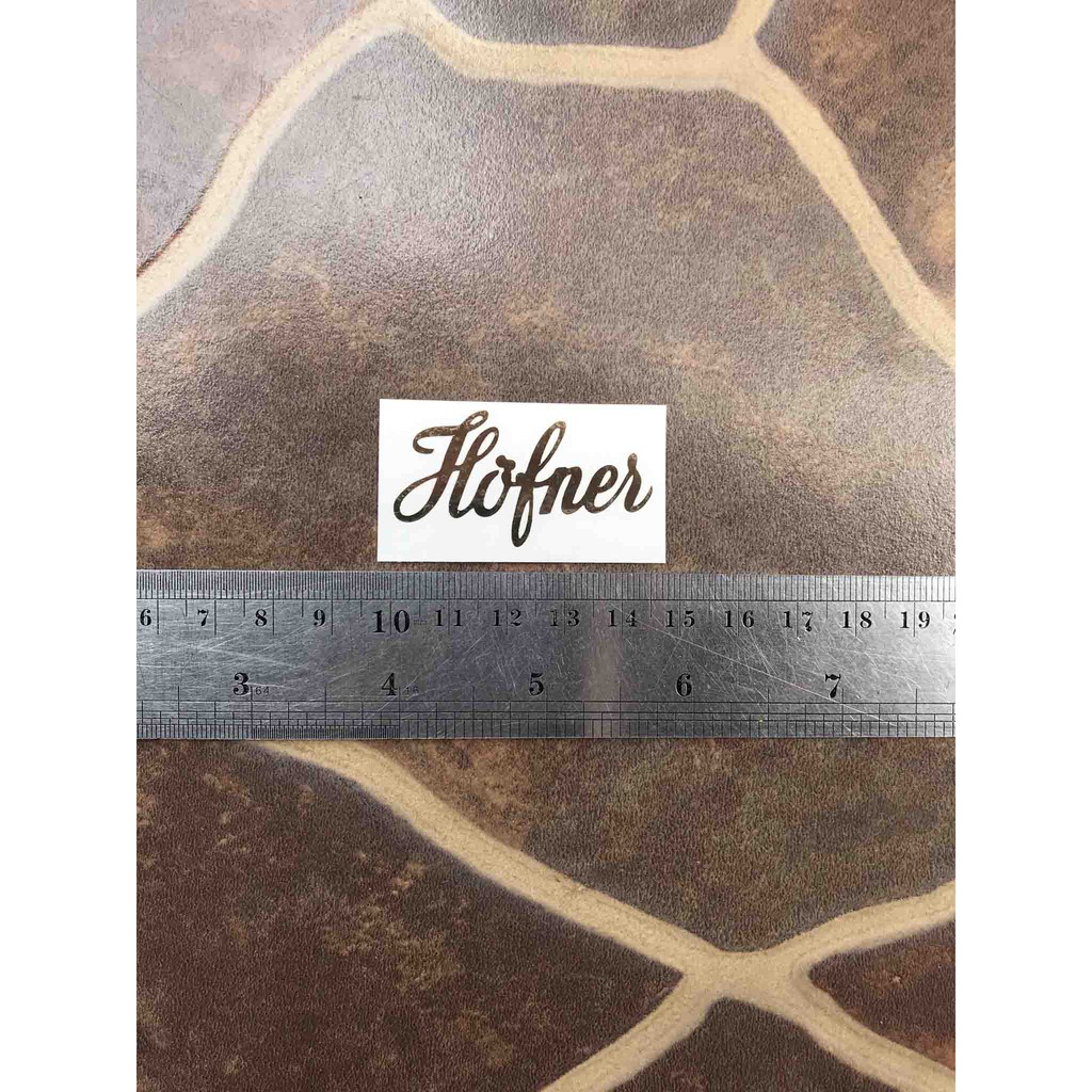 Hofner Sticker Sticker Headstock Electric Guitar Acoustic Classical ...