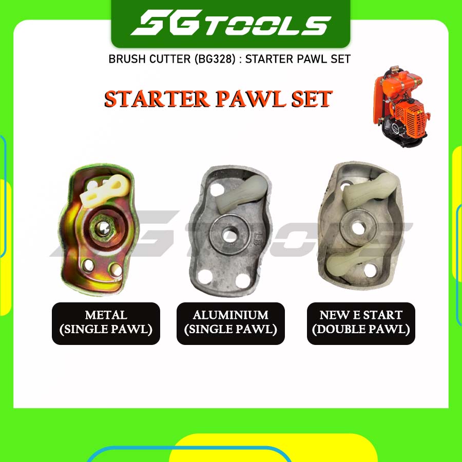 BRUSH CUTTER(BG328):STARTER PAWL SET DOUBLE/SINGLE PAWL/Starter Pawl ...