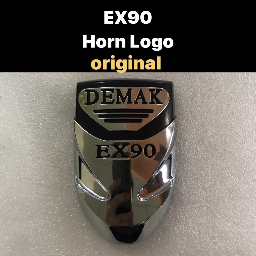 ORIGINAL DEMAK EX90 EX 90 HORN LOGO MARK FRONT COVER LEGSHIELD LEG ...