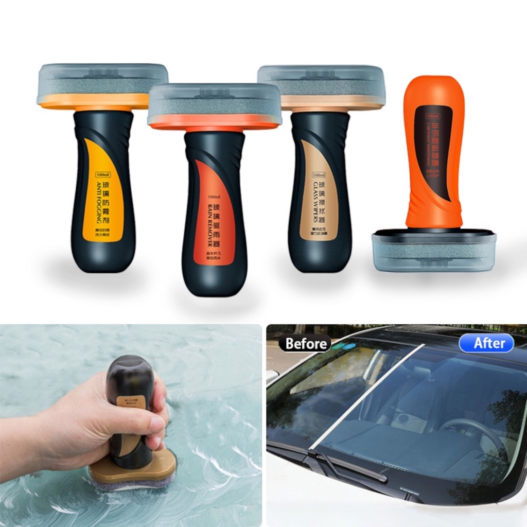 100ML Car Windshield Windscreen Rain Repellent Water Mark Remover Oil ...