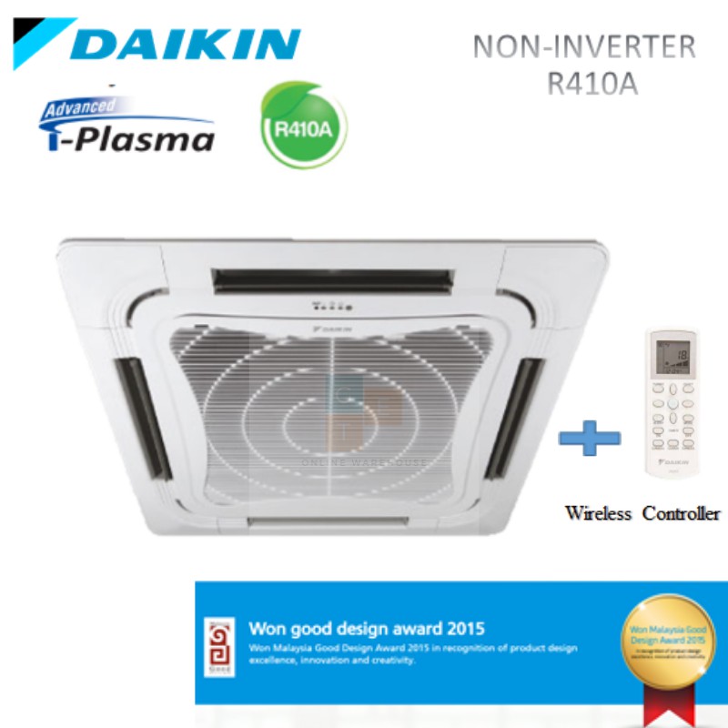 Daikin 1.5HP 2.5HP 3.5HP Eco King Ceiling Cassette Series Air ...