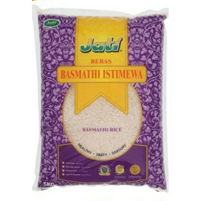 Jati Beras Basmathi Istimewan 10KG | Shopee Malaysia