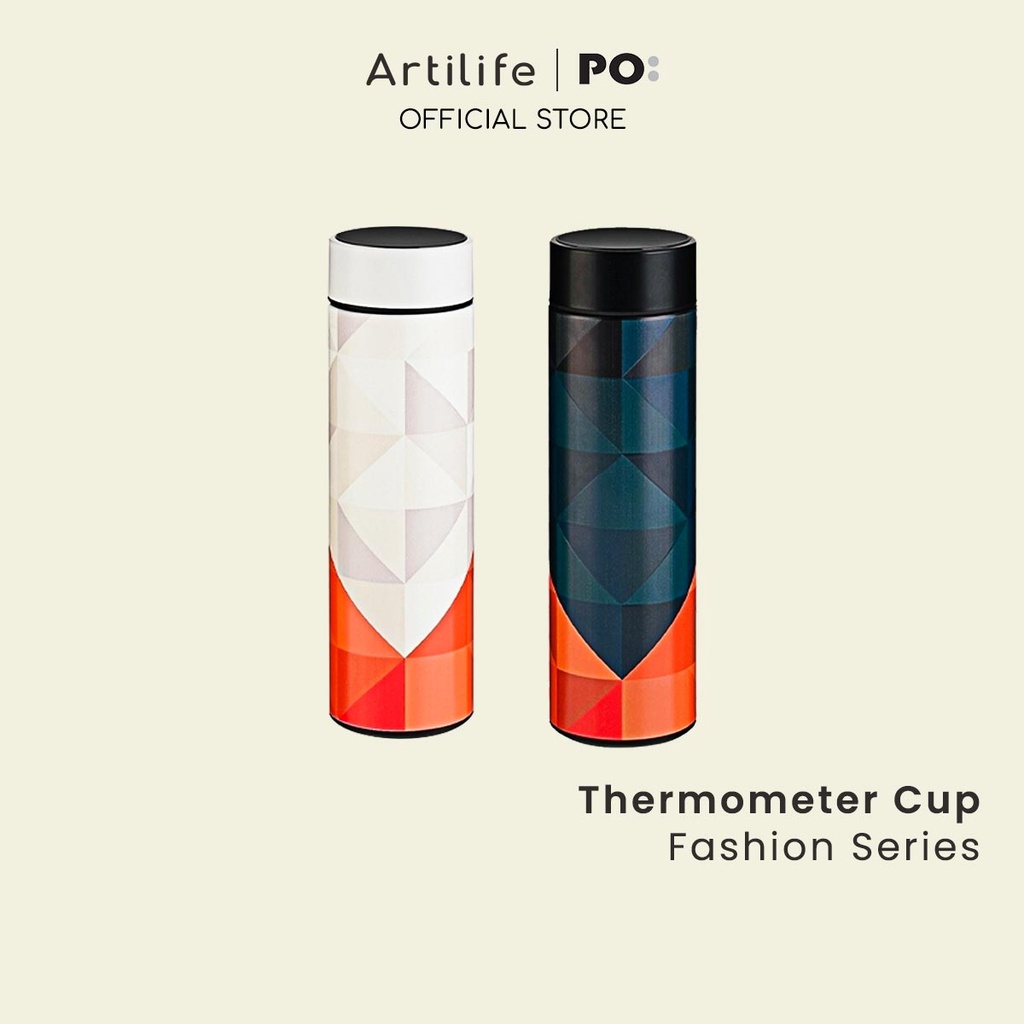 PO Selected Digital Thermometer Thermal Flask Fashion Series | Shopee ...